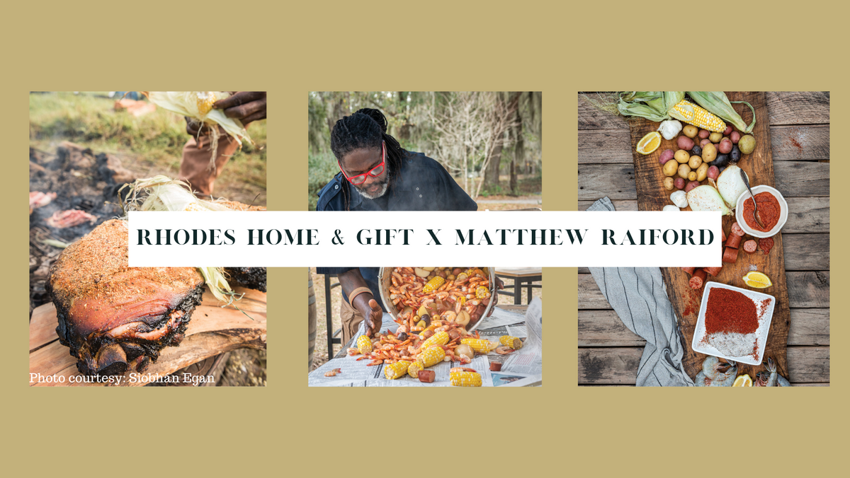 Matthew Raiford - Cooking Demo & Book Signing – Rhodes Boutique