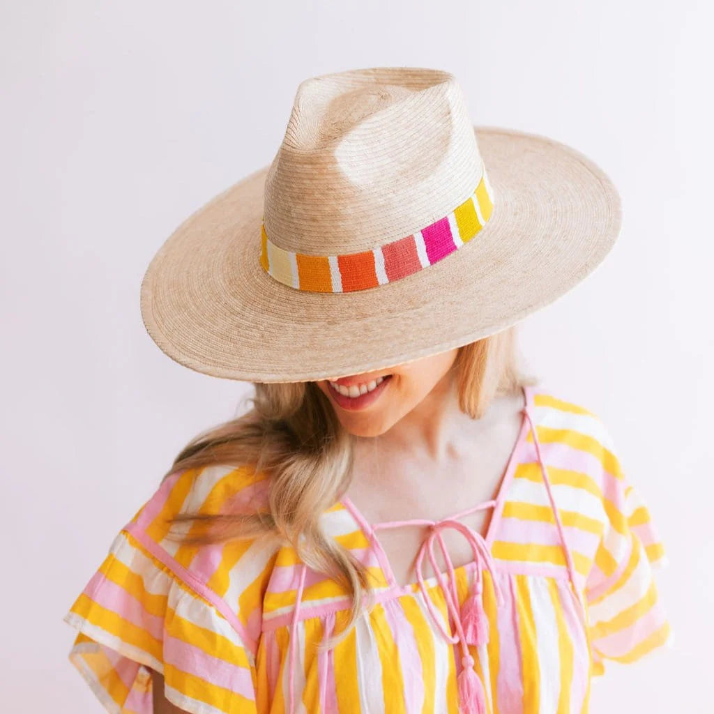 Daisy Palm Hat – Rhodes Boutique
